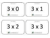 10 Times Table Flash cards with answers - Math Salamanders
