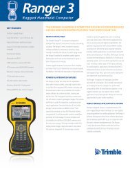 Juno T41 datasheet - Trimble MCS