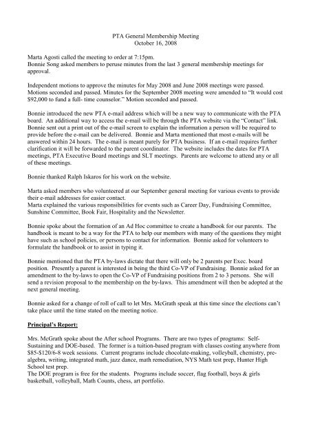 Download PDF file - Louis Pasteur MS 67 PTA