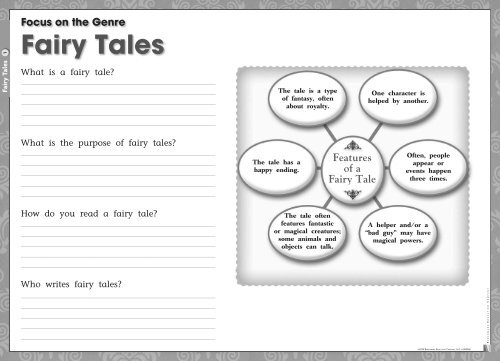 Features of a Fairy Tale - Benchmark Resources