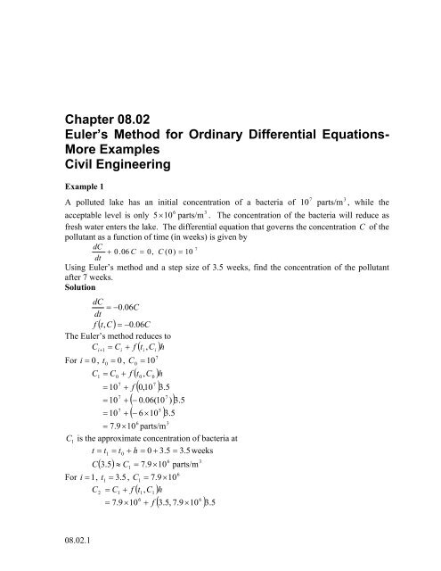 Civil Engineering Holistic Numerical Methods