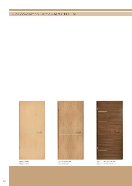 50 Huga ConCePT ColleCTio