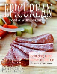 lava bistro - Epicurean Charlotte Food & Wine Magazine