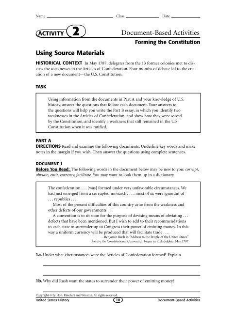 forming constitution documents 1 - EZWebSite