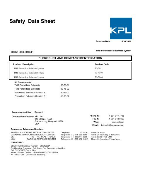 MSDS - KPL