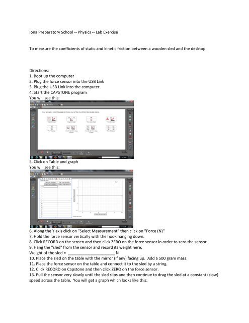 Capstone - Iona Physics