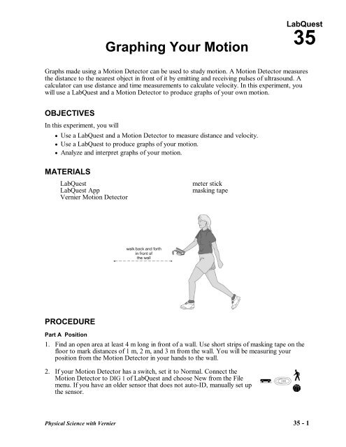 Graphing Your Motion - cmasescience