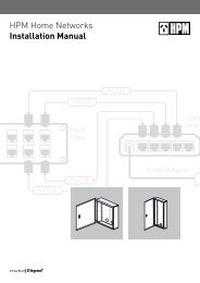 Flush Mounting Load Centres - HPM