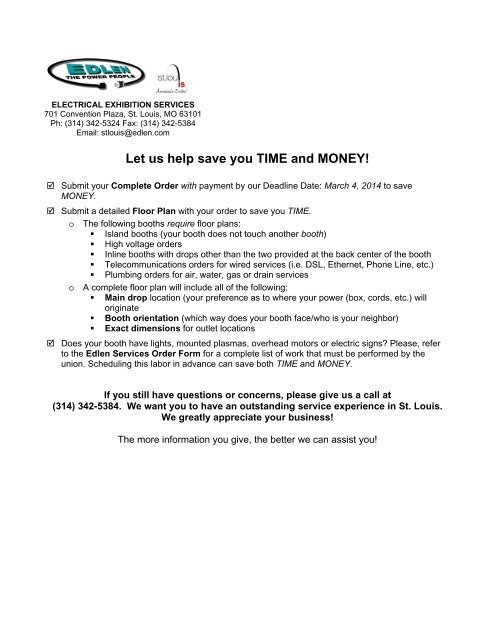 Edlen Service Order Kit - TransWorld's Halloween & Attractions Show