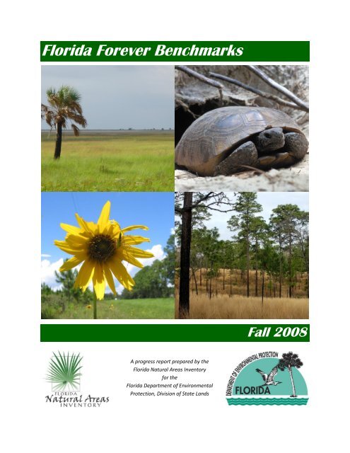 Florida Forever Benchmarks - Florida Natural Areas Inventory
