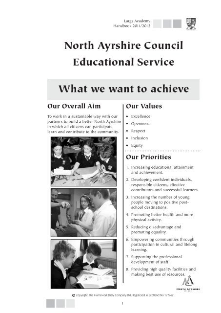 School Handbook.pdf - Largs Academy