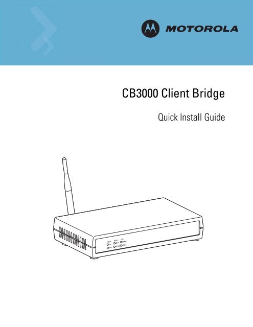 CB3000 Client Bridge