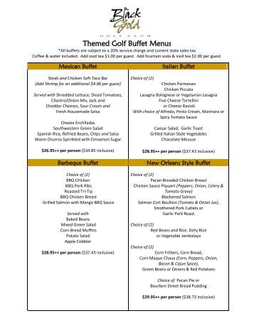 gold class menu - Village Cinemas