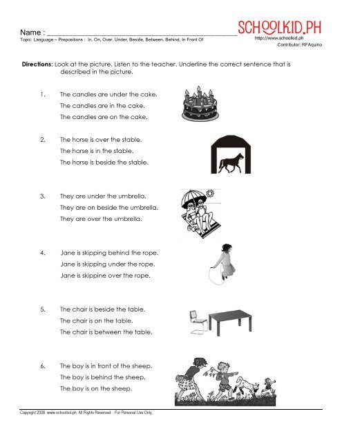 Sight words - cvc sentences - 1 - Schoolkid.Ph
