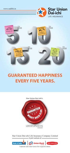to download Product Brochure - Star Union Dai-ichi Life Insurance ...