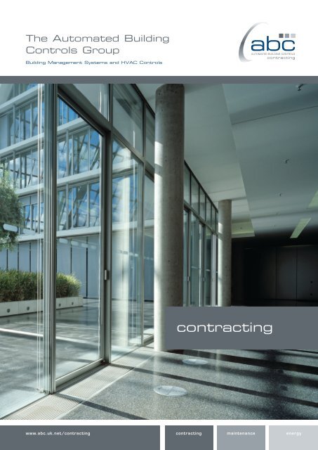 contracting - ABC: The Automated Buildings Controls Group - Uk.net
