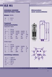 Voskhod 6N1P datasheet (2003) - Dr. Tube