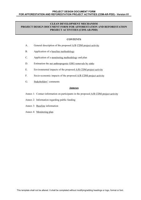 Project Design Document - CDM