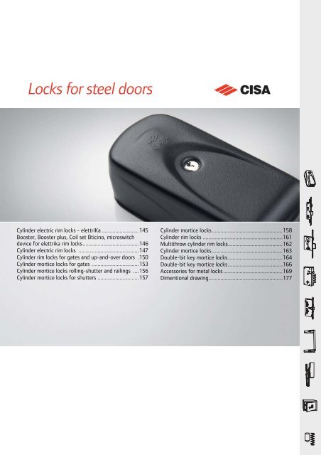 cisa locks for steel doors