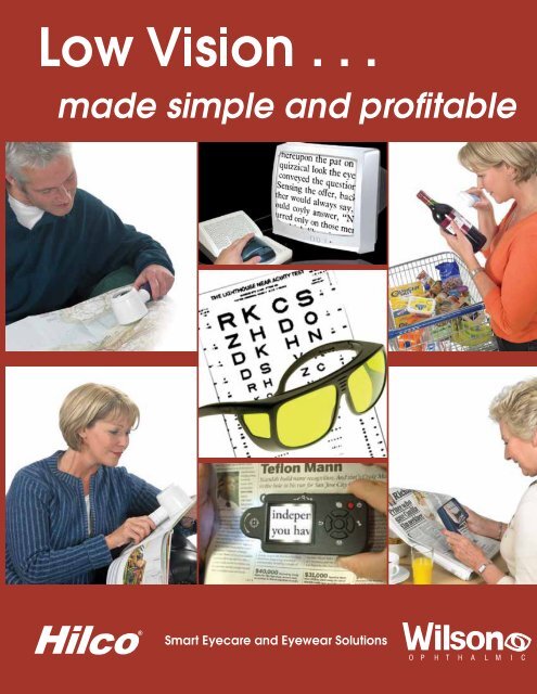 new Low Vision Catalog - Hilco