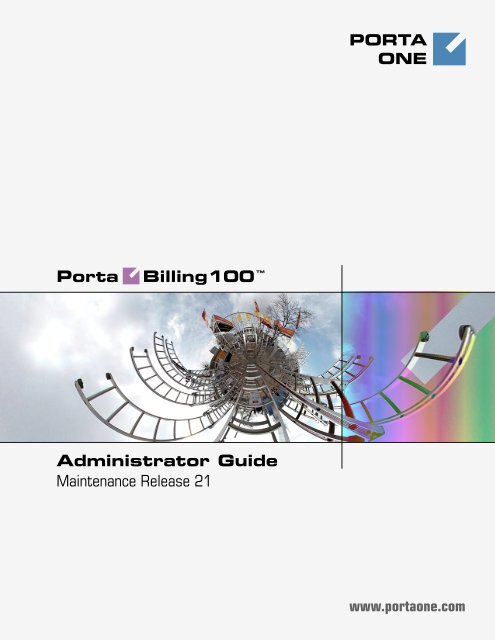 PortaBilling Administrator Guide - PortaOne