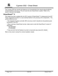 Tree of Life GS2 - Cheat Sheet - Avalon