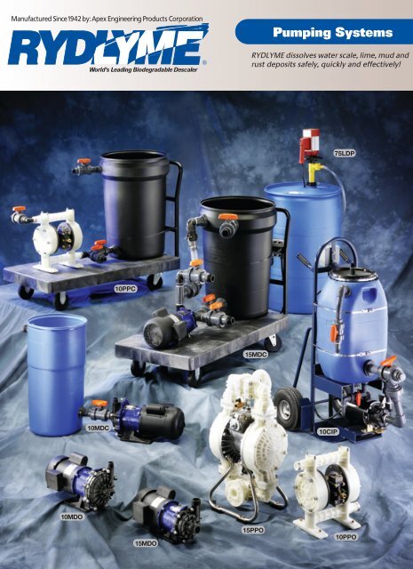 rydlyme pumping systems - Apex Engineering Products Corporation