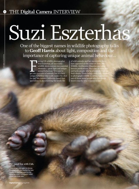 The Digital Camera inTerview - Suzi Eszterhas