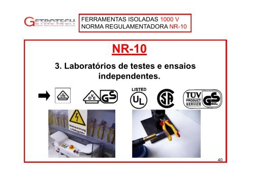 FERRAMENTAS ISOLADAS