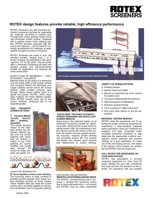 SCREENERS - ThomasNet