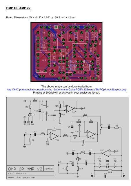 BMP Opamp Build Instructions - GuitarPCB.com