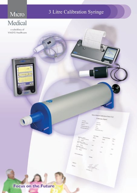 3 Litre Calibration Syringe Literature - Micro Medical