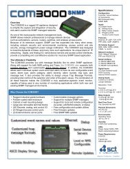 Systech 8000 Series Datasheet - Access Wireless Data Solutions