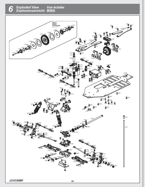 6 Exploded View Explosionsansicht Vue éclatée