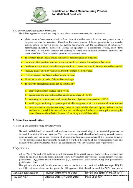 Guidelines on