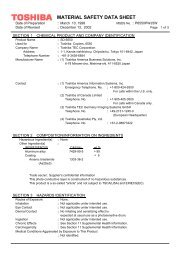 MULTIFUNCTIONAL DIGITAL SYSTEMS - Toshiba FYI Portal