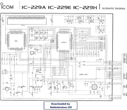 Icom IC-229 schematic - RadioManual.eu