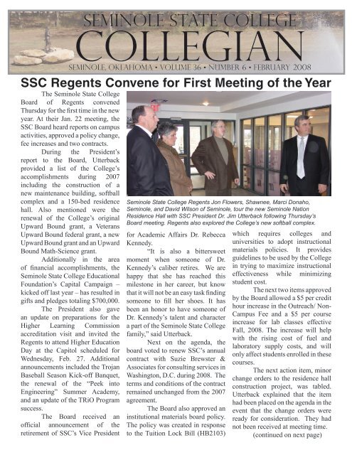 February - Seminole State College