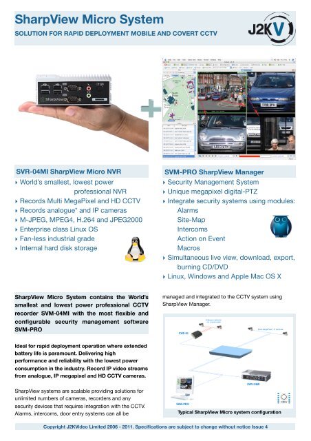 SharpView Micro System - Premier Electronics