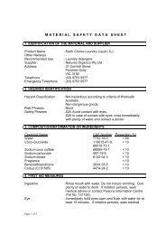 Down To Earth Dishwashing Liquid Msds - The Earth Images Revimage.Org