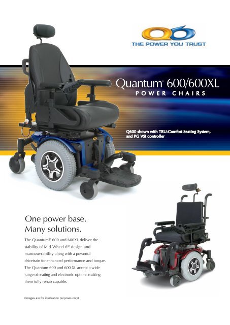 Quantum 600 XL Brochure - The Mobility Aids Centre