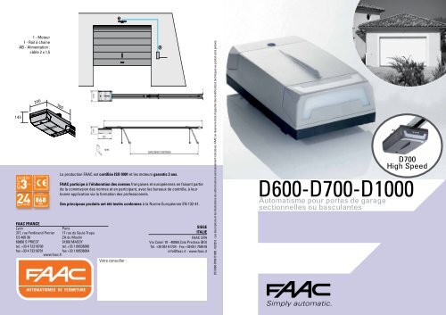 D600-D700-D1000 - Faac