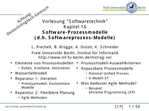 Prozessmodelle - auf Matthias-Draeger.info