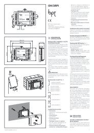 ISTRUZIONI A/200R-A/200N - Bpt