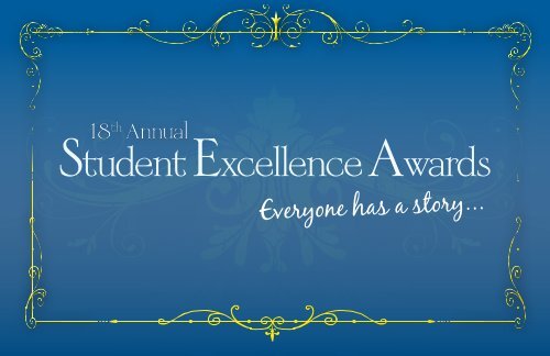 Student Excellence Awards - The Schulich School of Engineering ...