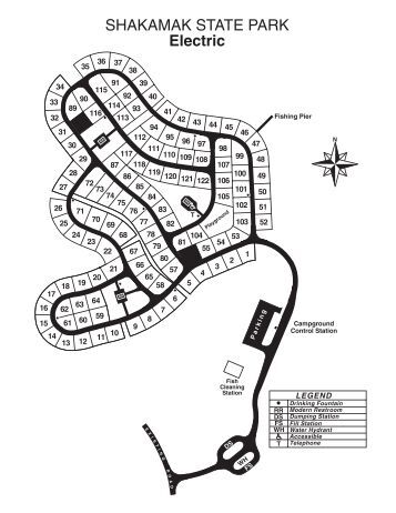 Buffalo Ridge Campground Map - Brown County State Park