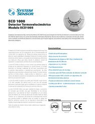 Detectores Fotoeléctricos de Humo - System Sensor Canada