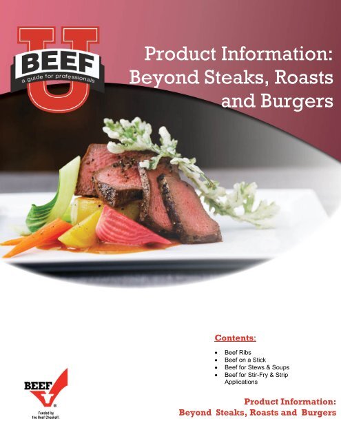Fact Sheet - Beef Foodservice