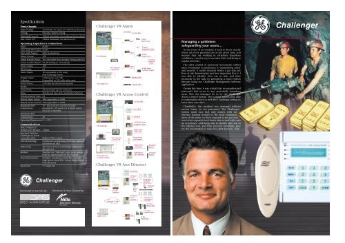 tecom challenger brochure - Jacksons Security