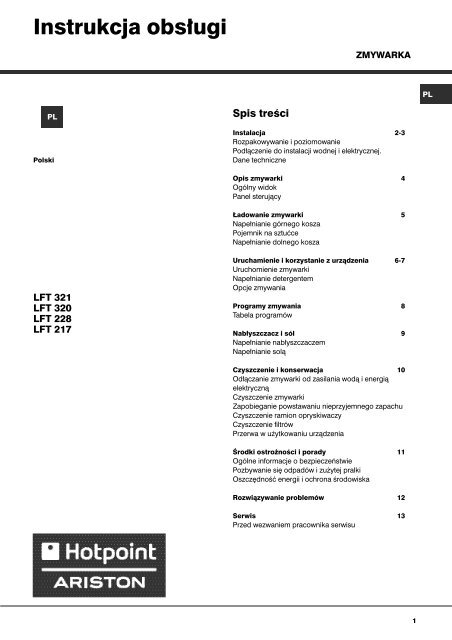 Instrukcja obs∏ugi